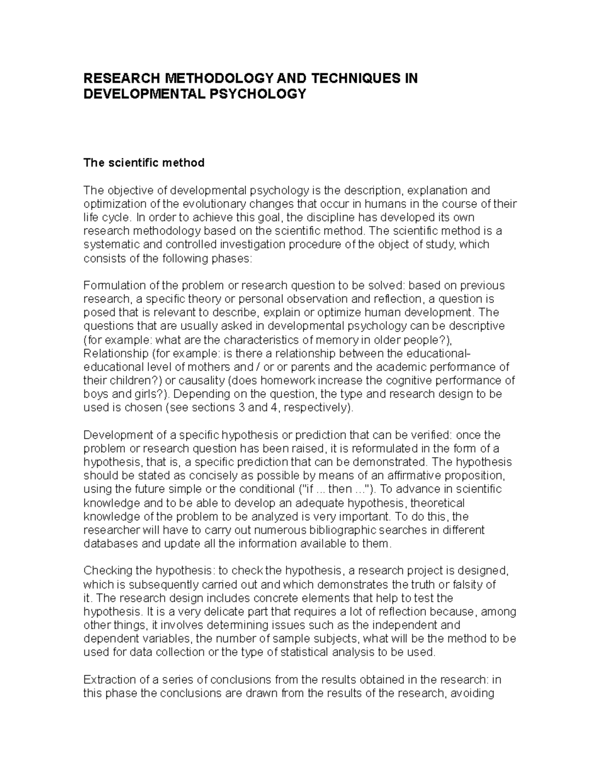 Research methodology and techniques - RESEARCH METHODOLOGY AND ...