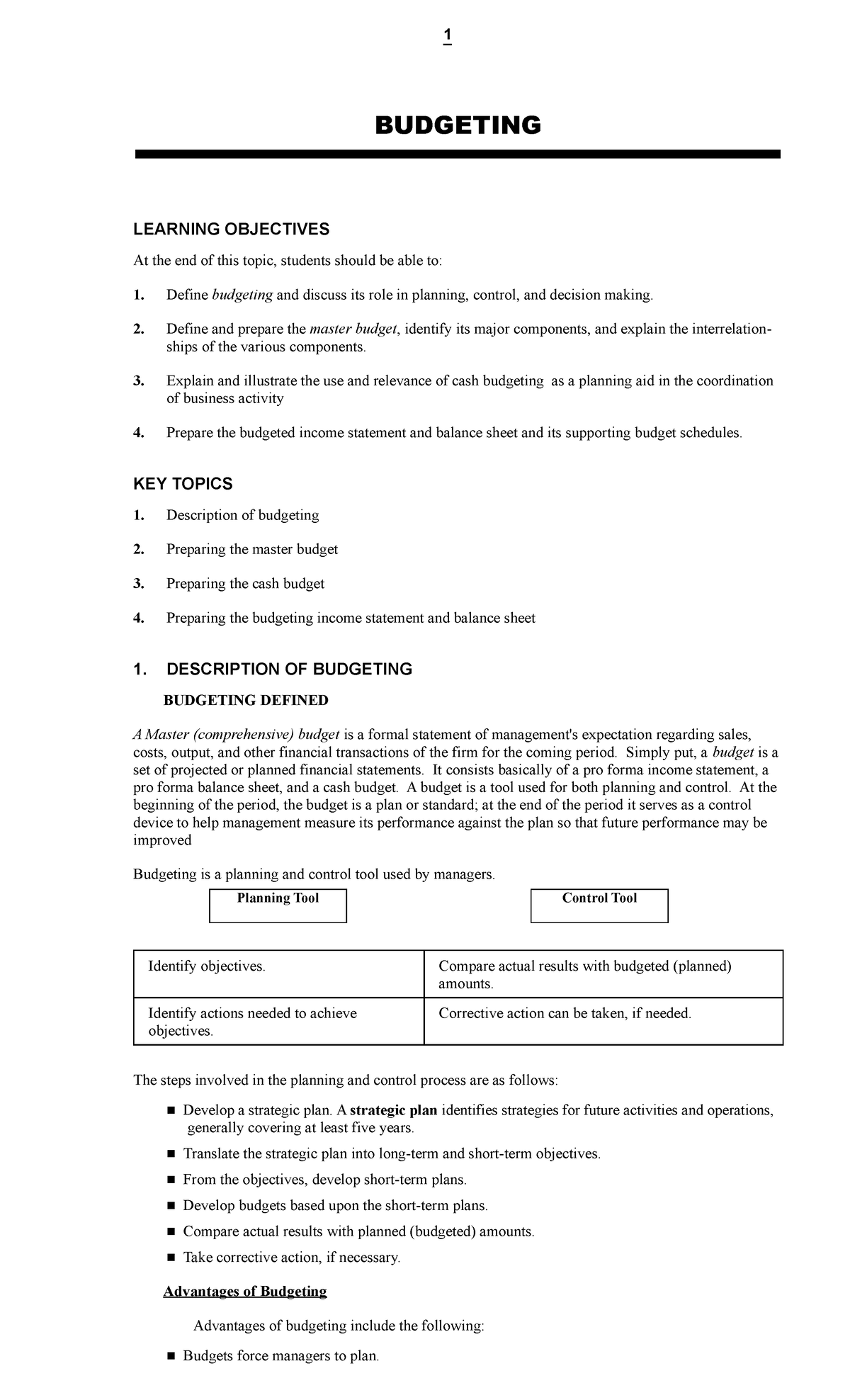 Budgeting Lecture - this helps you to do a production budget and much ...