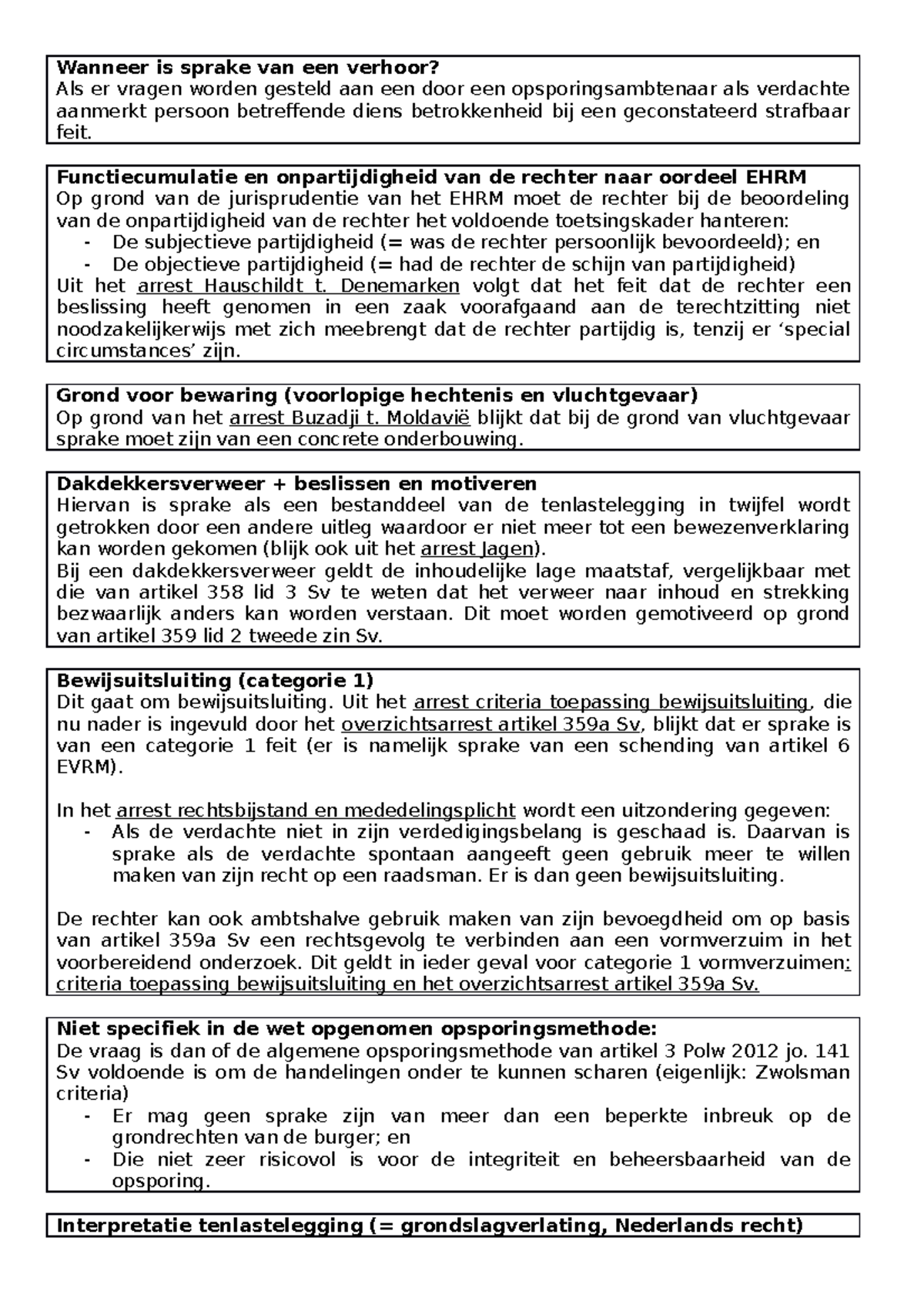 Wanneer is sprake van een verhoor - Functiecumulatie en onpartijdigheid ...