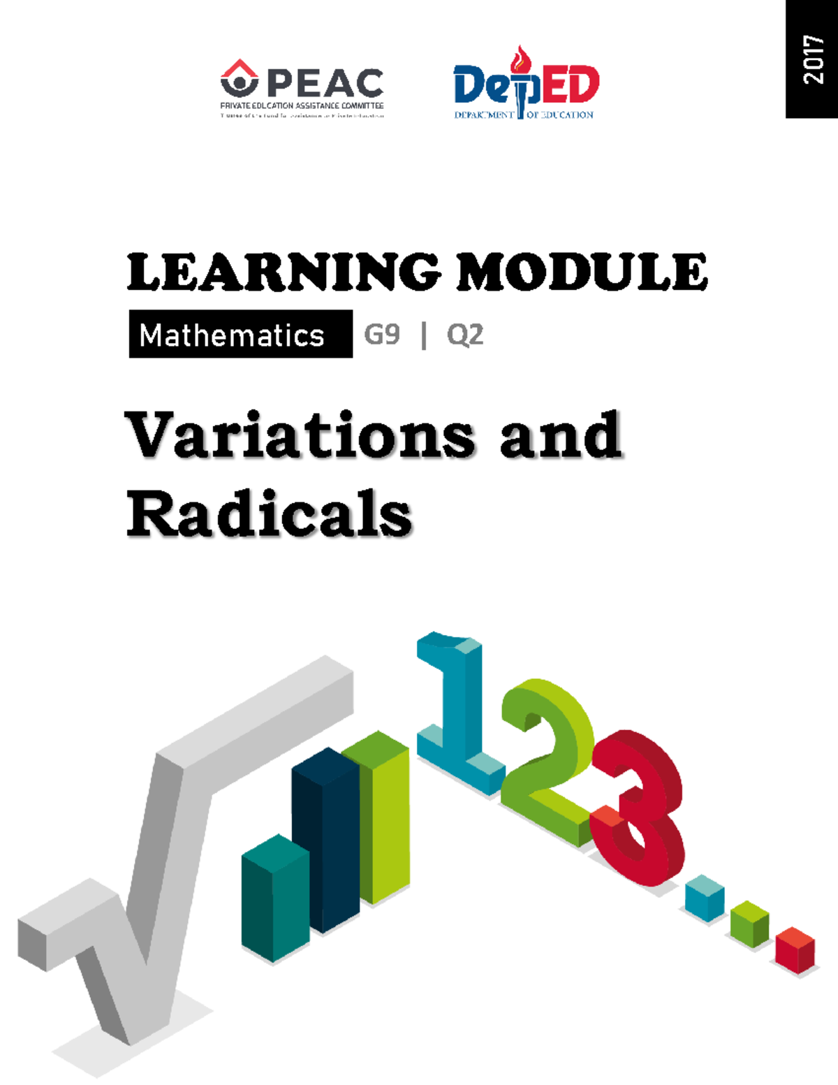 2017 Mathg 9Q2 - Lecture - Variations and Radicals Mathematics G9 | Q ...