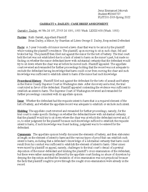 Untitled document(16) - LIBERTY UNIVERSITY LEGAL RESEARCH CASE BRIEF ...