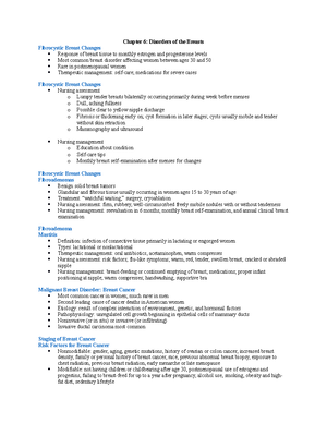 Chapter 4- Common Gynecologic Issues - Chapter 4: Common Gynecologic Issues Common Disorders ...