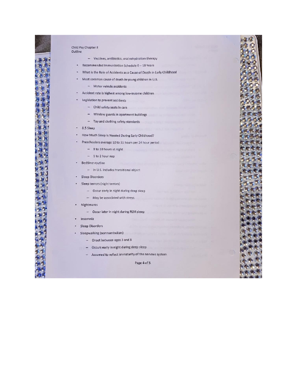 8 - Child Psychology. Chapter 8: Growth Patterns. Taught by Mrs. Fozio ...