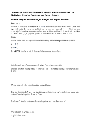 Reynolds Number lab report - Process Engineering - BIUST - Studocu