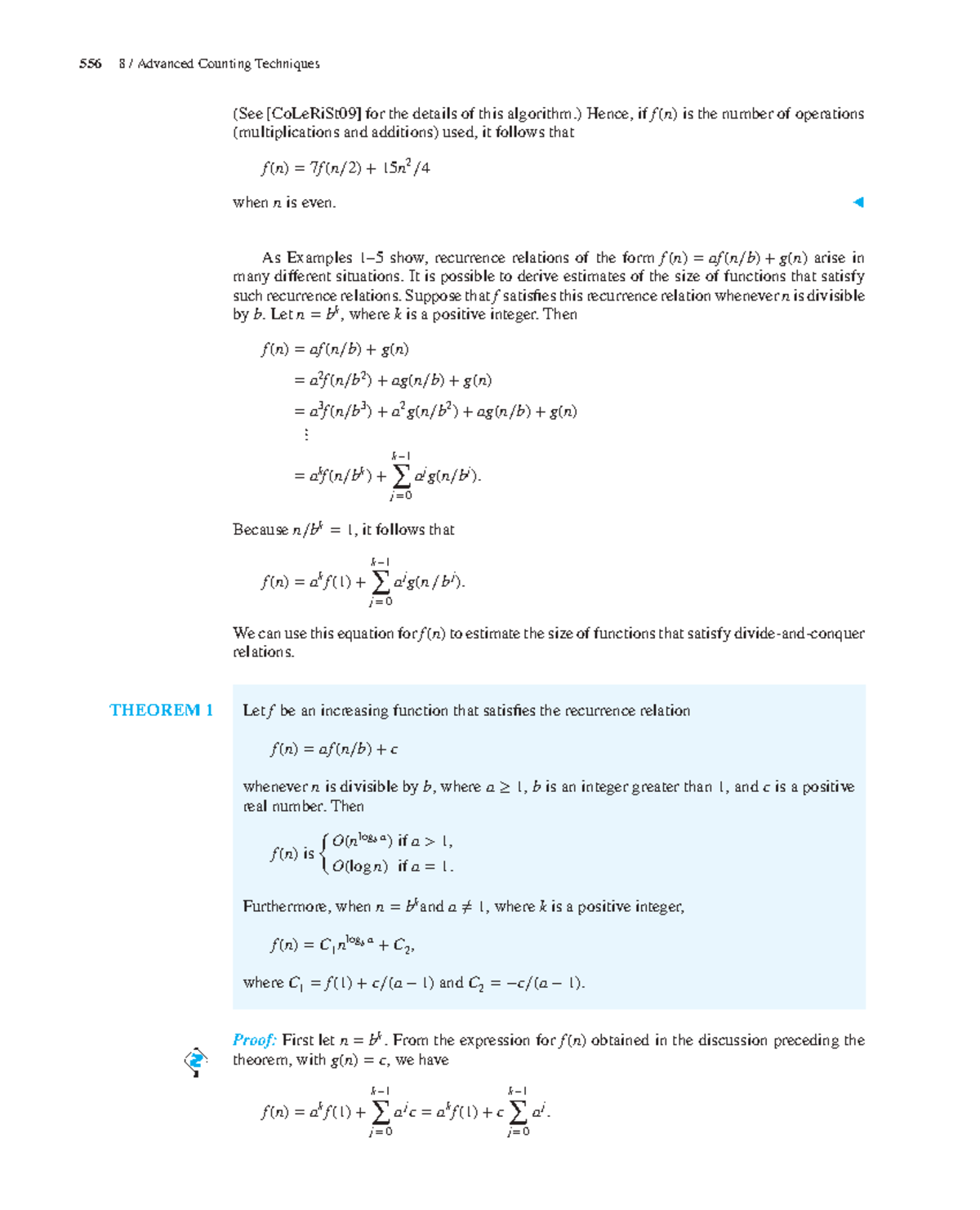 Principle OF Inclusionexclusion - 556 8 / Advanced Counting Techniques (See [CoLeRiSt09] for the ...