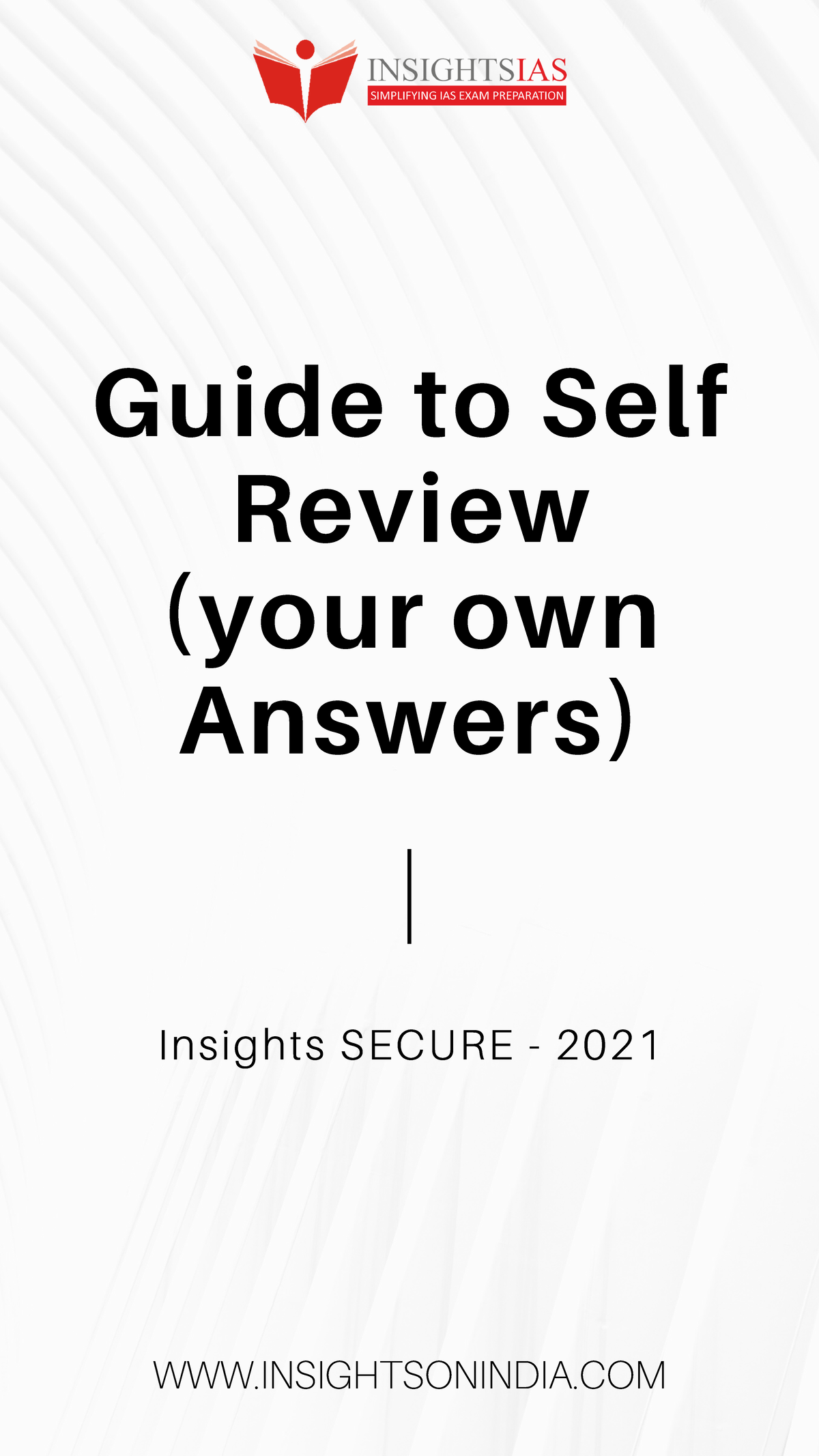 Insight Guide - ms.s; - Guide to Self Review (your own Answers ...