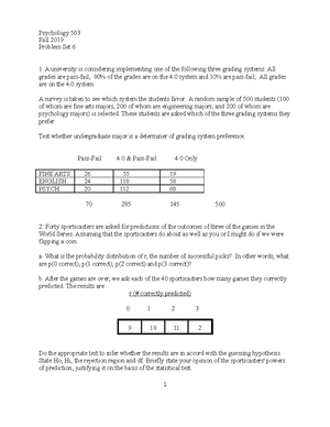 Lesson 9 - Lecture notes for Chapter 9 In statistical analysis and ...