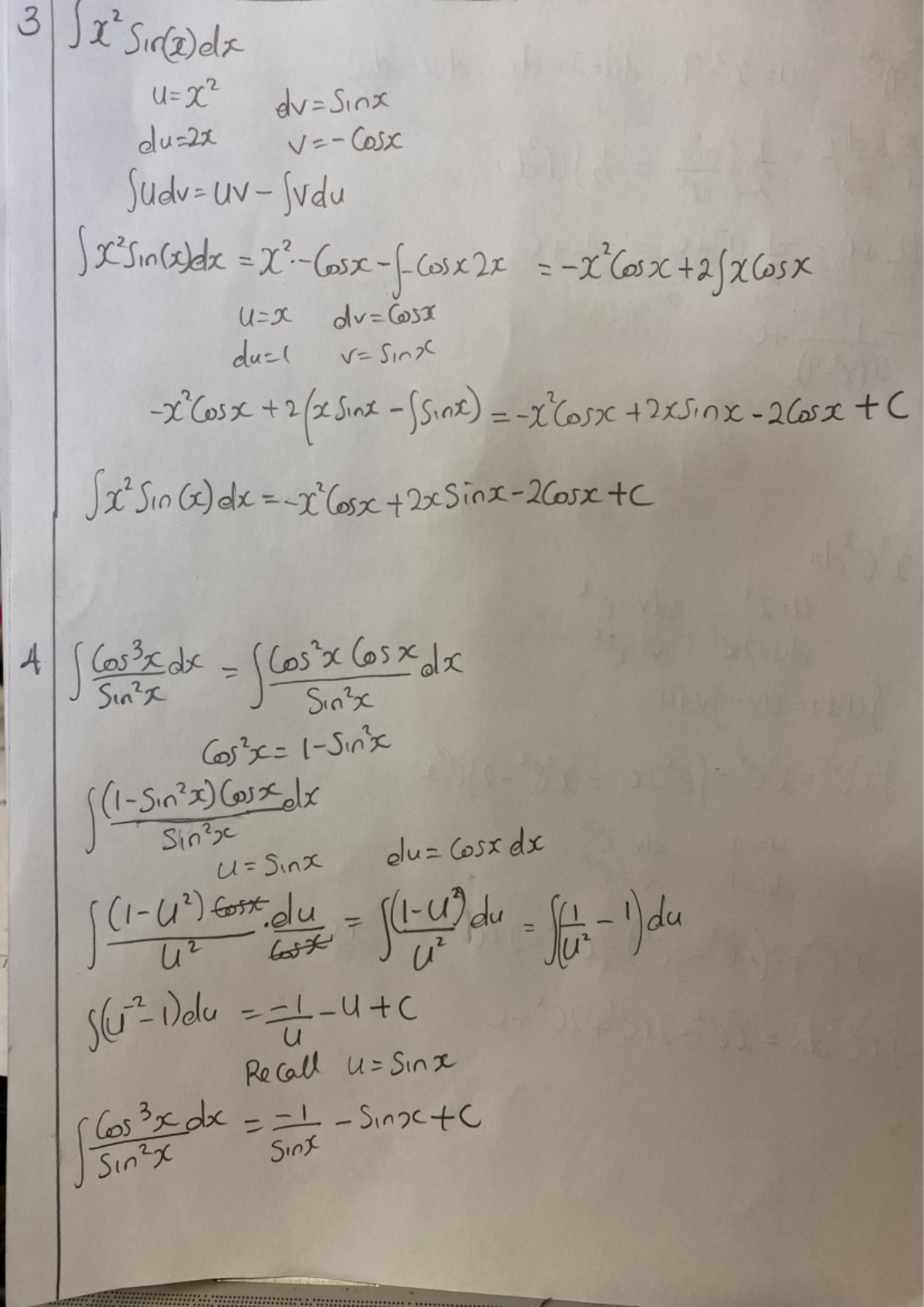 2 - differential equation of trig - MATH 2414 - UTPB - Studocu