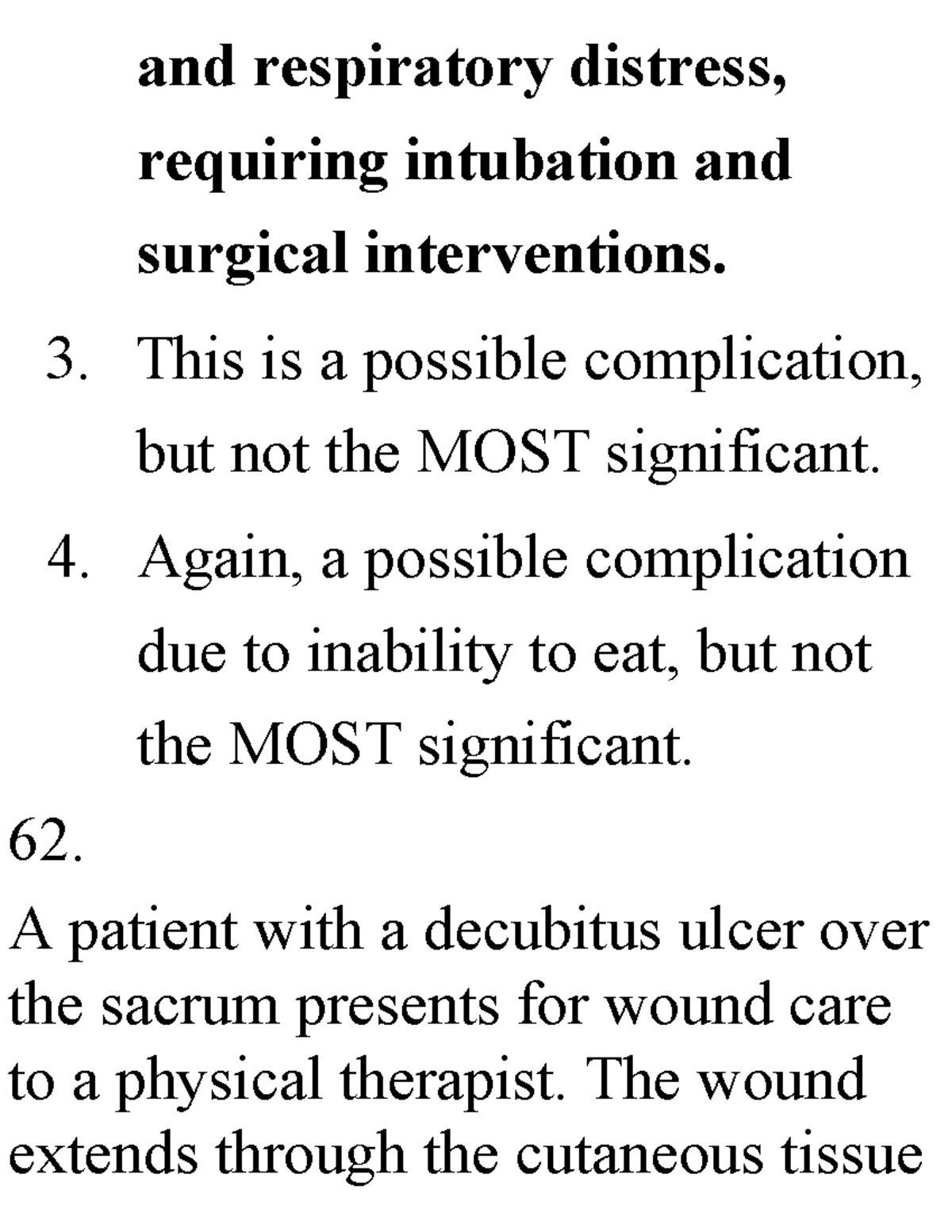 200-Question Sample Physical Therapy Exam Ptmasud-1 401-500 - and ...