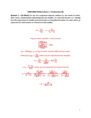 AP Chem 2014 (pdf - Full Practice Exam with answers Along with multiple ...