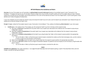 Measuring Disease: Cigarette Smoking and Lung Cancer Study - Studocu