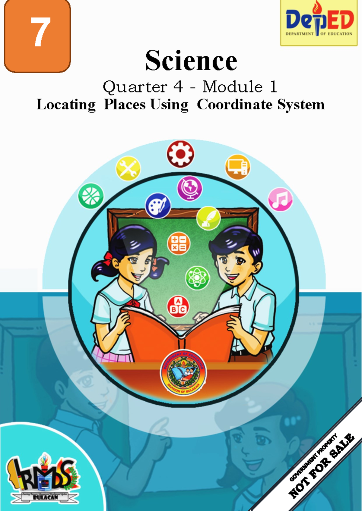 SCIE7-Q4M1-BCHS - 7 Science Quarter 4 - Module 1 Locating Places Using ...