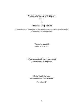 Order of cost estimate - The recommended quantification methods when ...