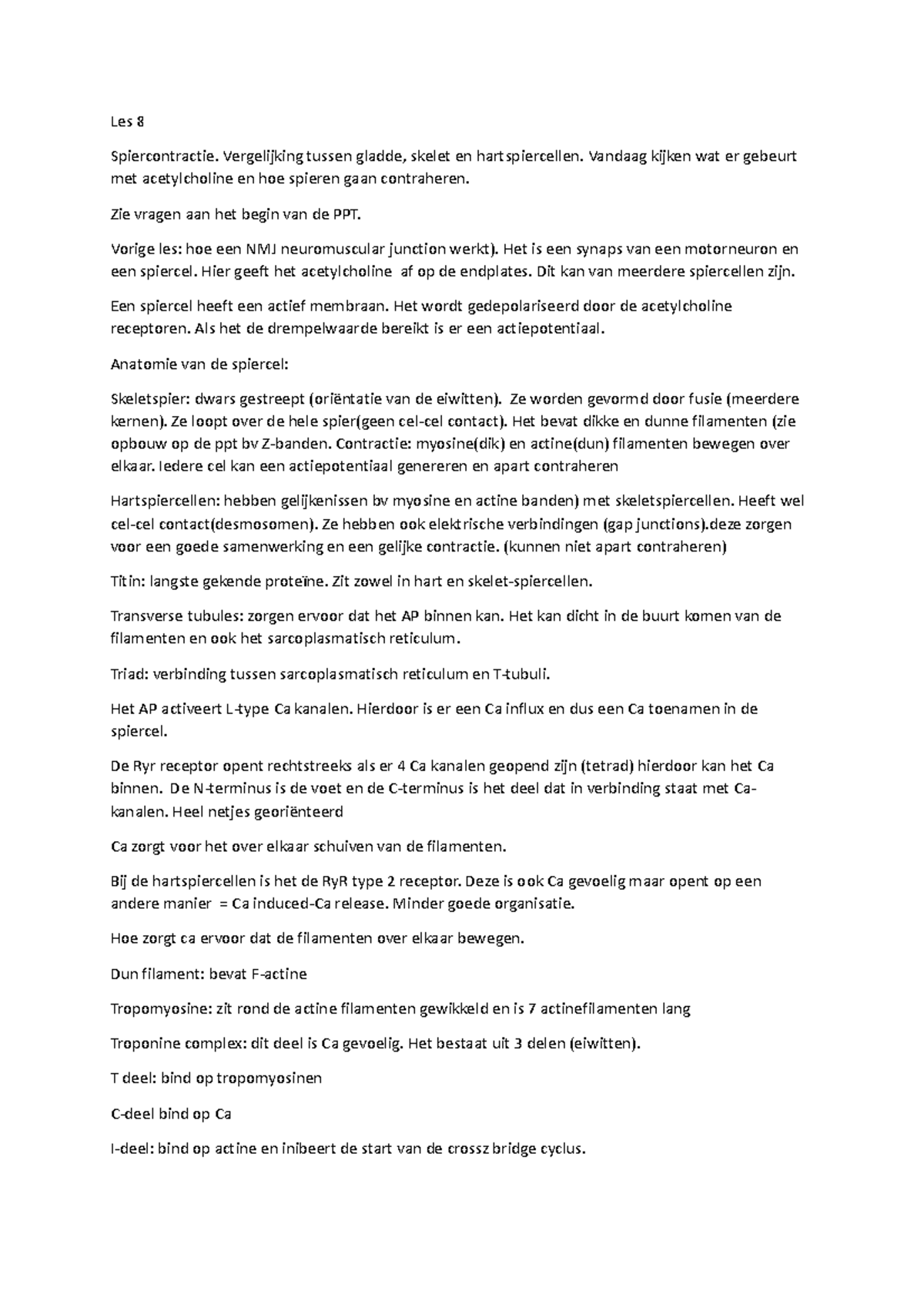 Les 8 - les 8 - Les 8 Spiercontractie. Vergelijking tussen gladde ...