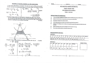 Computer- Paper-2 - it is a good paper - Name - Studocu