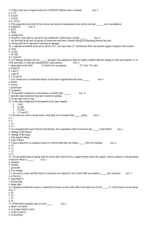 Electrical installation design methodology - Rules and statutory ...