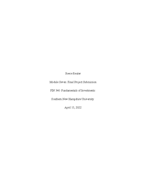 BUS225 Module Two Assignment - Module Two Assignment Reece Reuter ...