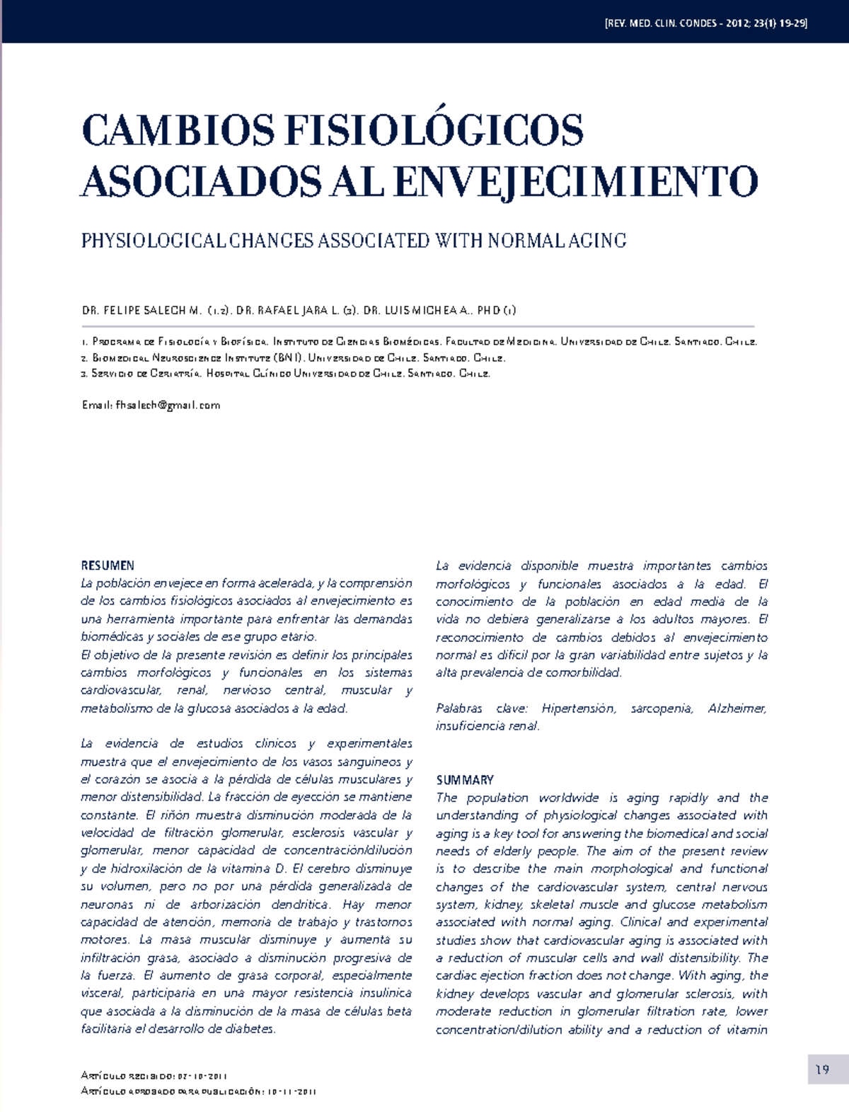 Fisiologia del Envejecimiento - up 9 - Warning: Error during font loading: XMLHttpRequest is not ...