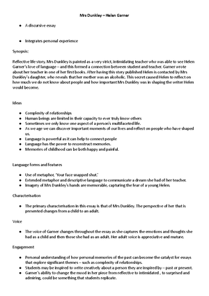 Annotated+Dear+Mrs+Dunkley+ - Dear Mrs Dunkley In a letter to her ...