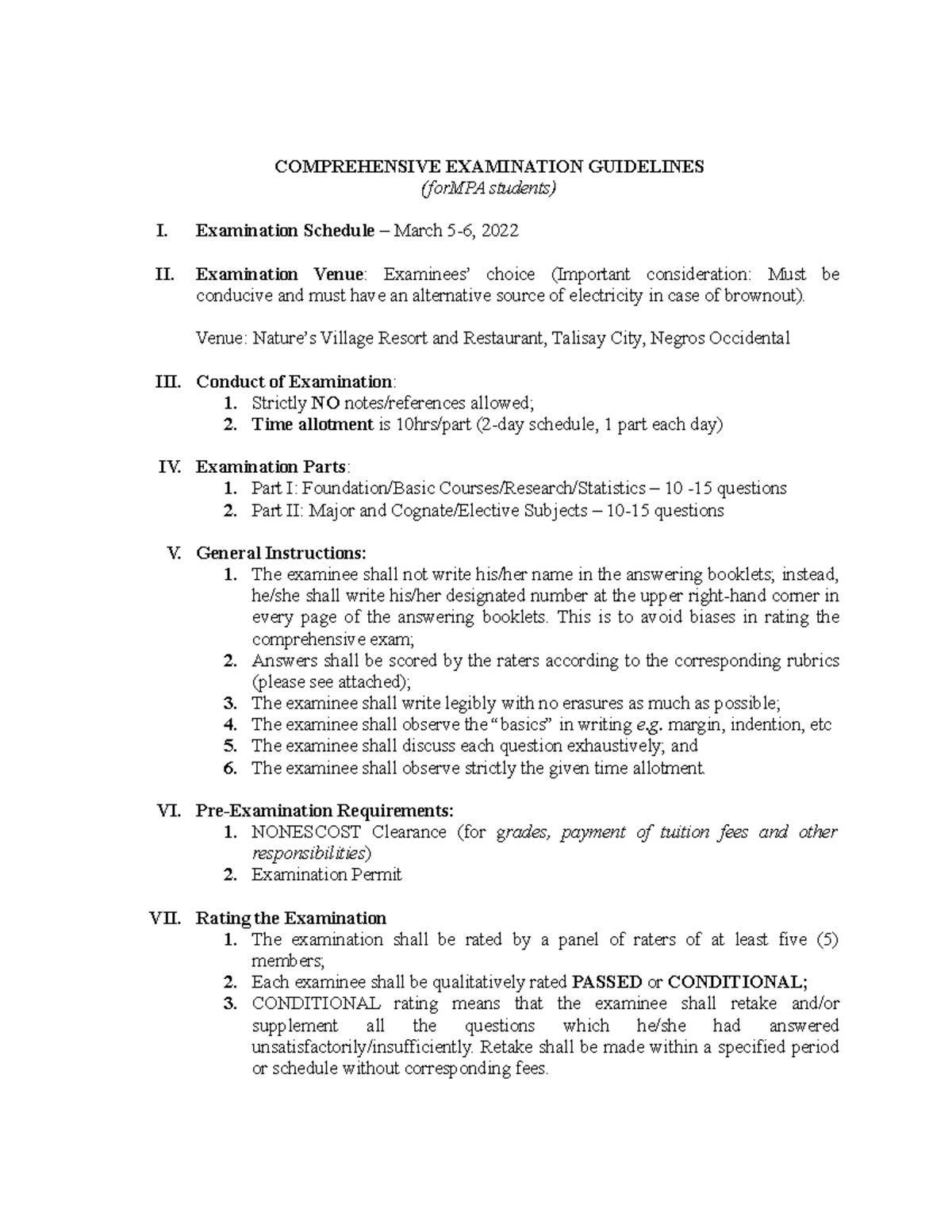 Inbound 8175427934686845368 - COMPREHENSIVE EXAMINATION GUIDELINES ...