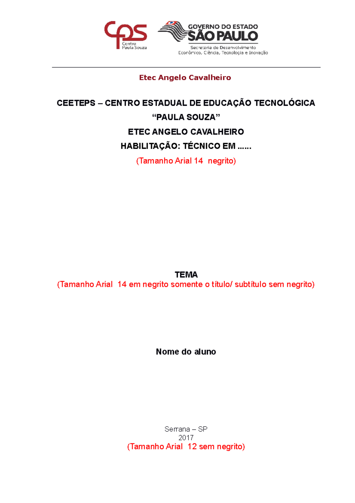 Modelo-de-trabalho-barbara-2017-tcc etec - Etec Angelo Cavalheiro ...