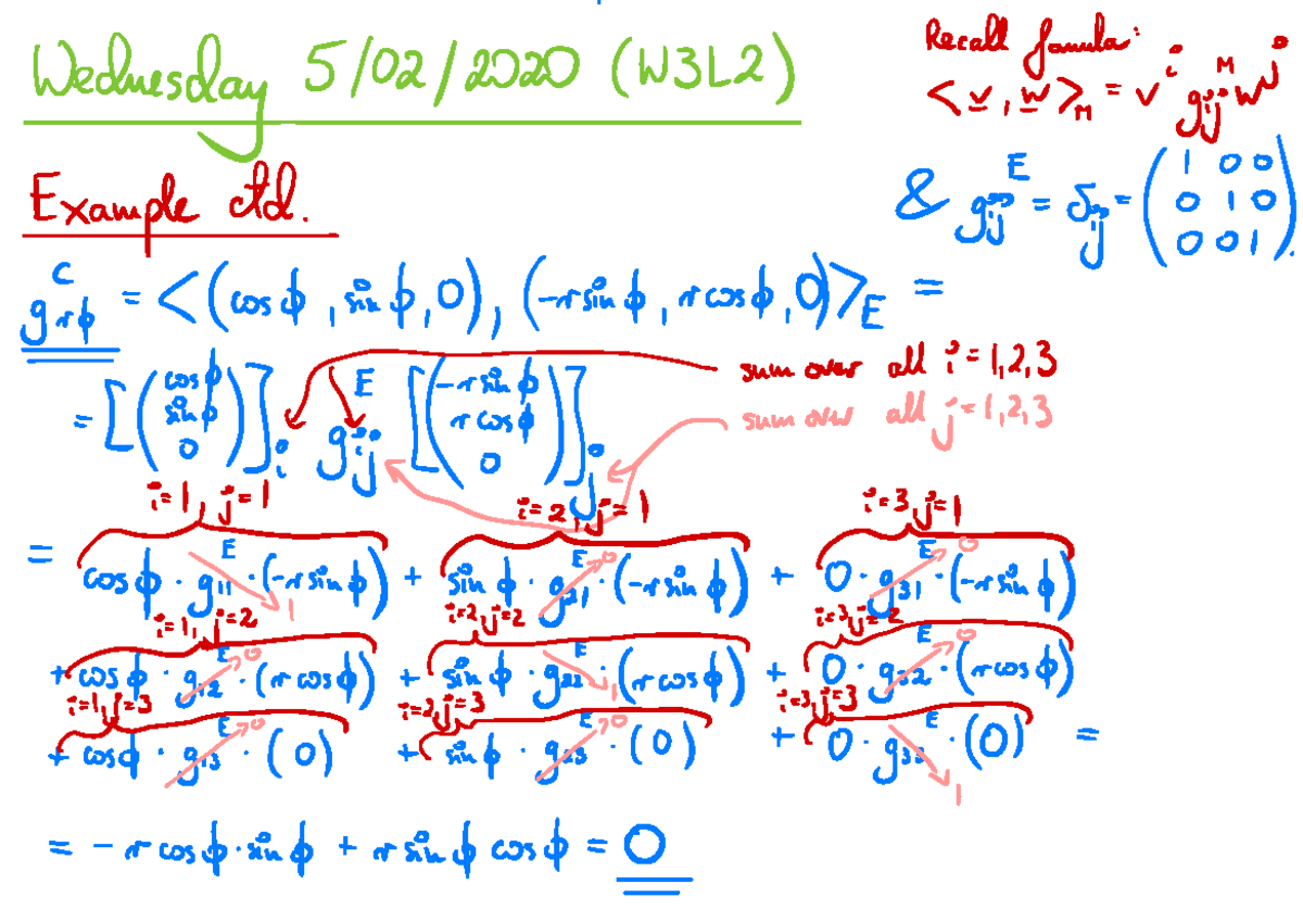 Wk3 - lecture 2 - ' Recall fanula : Wednesday 5/02/ ( w3L ) . m se , ez ...