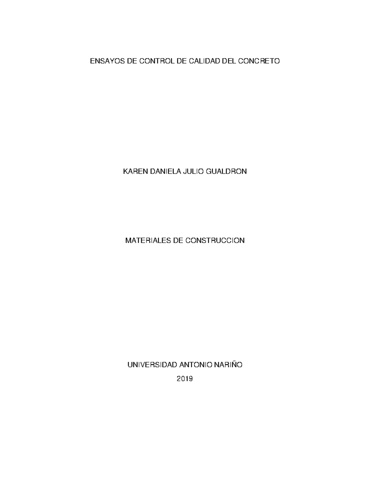 Ensayos de control de calidad del concreto - Warning: TT: undefined function: 32 ENSAYOS DE ...