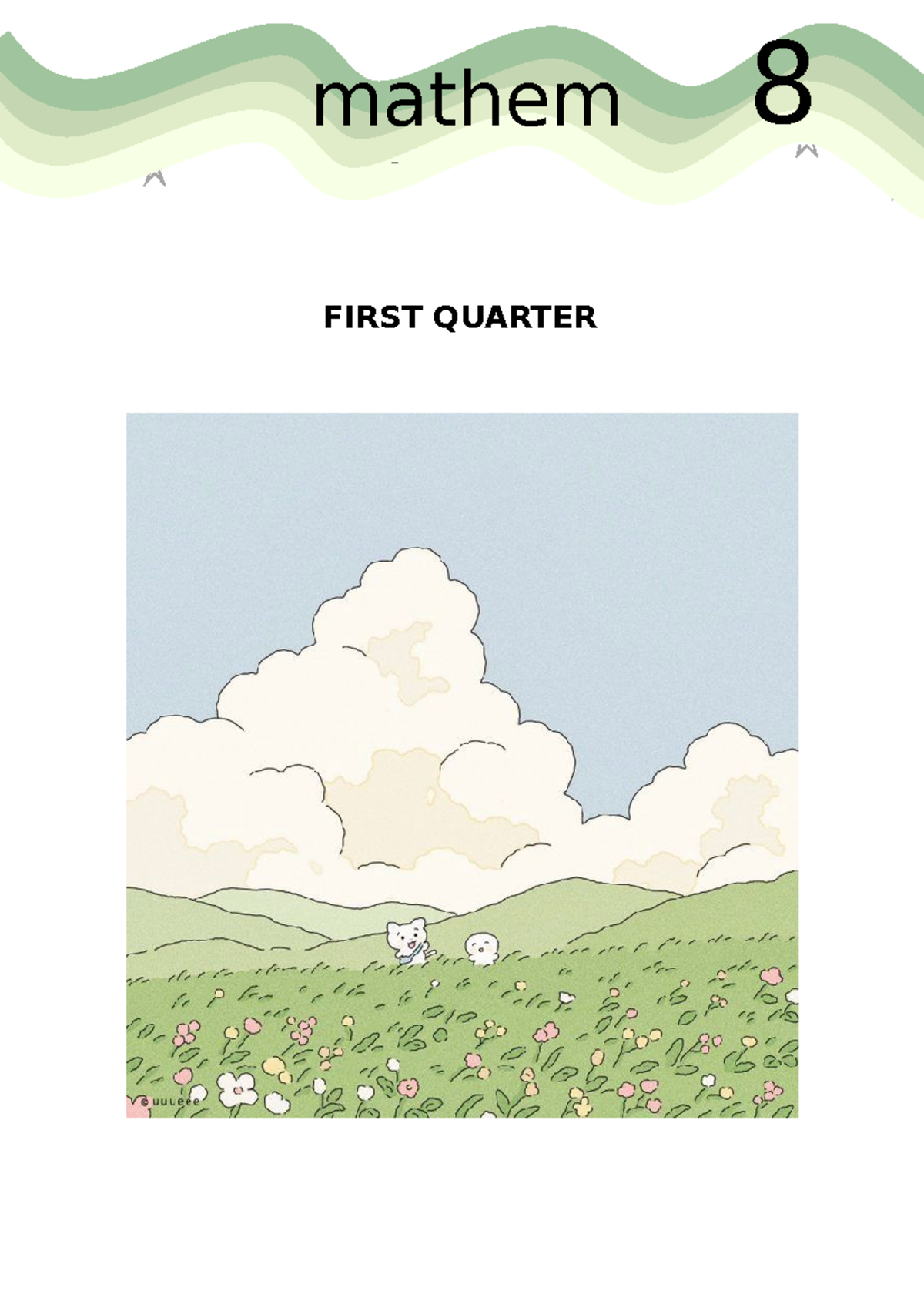 MATH - Factorial - mathem atics 8 FIRST QUARTER COMPENDIUM OF NOTES ...