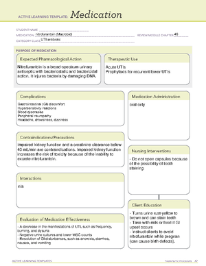 Meropenem (Merem) - drug summary - ACTIVE LEARNING TEMPLATES ...