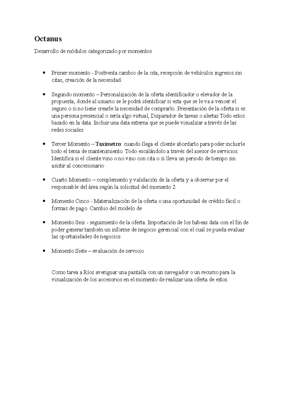 Octanus datos tomados - Pruebas de red tomadas desde el equipo de la ...