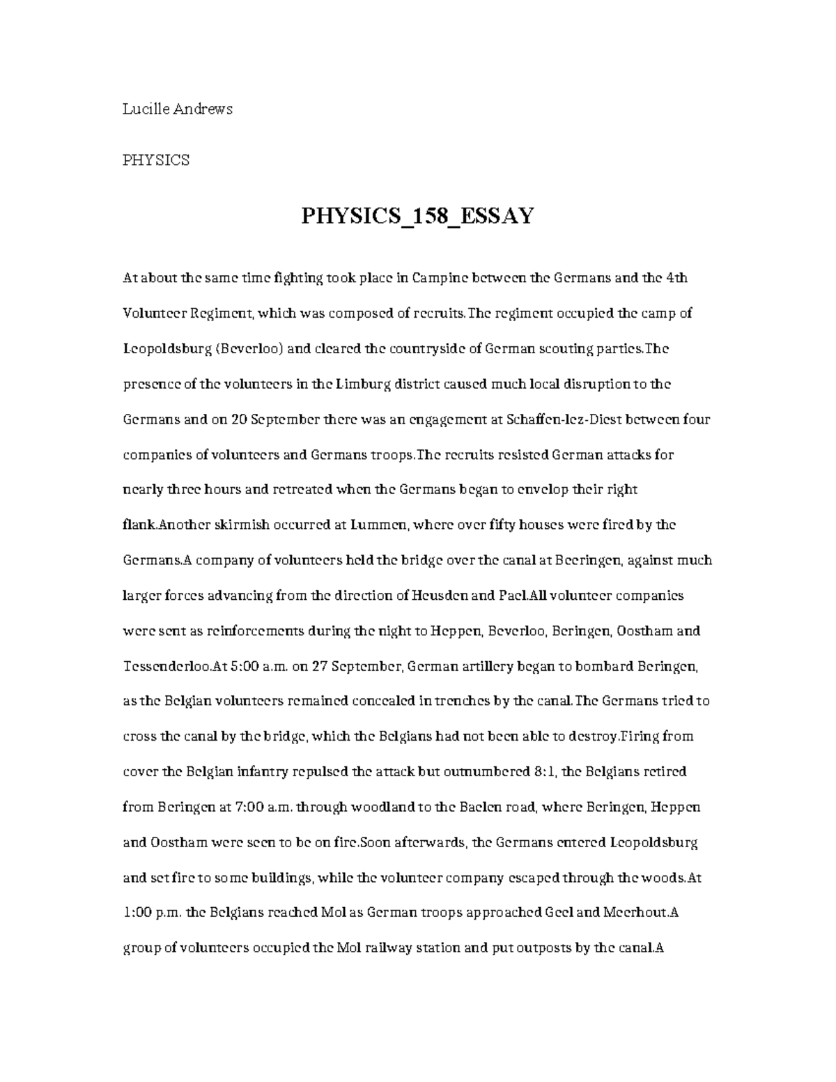 Physics 158 Essay - notes - Lucille Andrews PHYSICS PHYSICS_158_ESSAY ...
