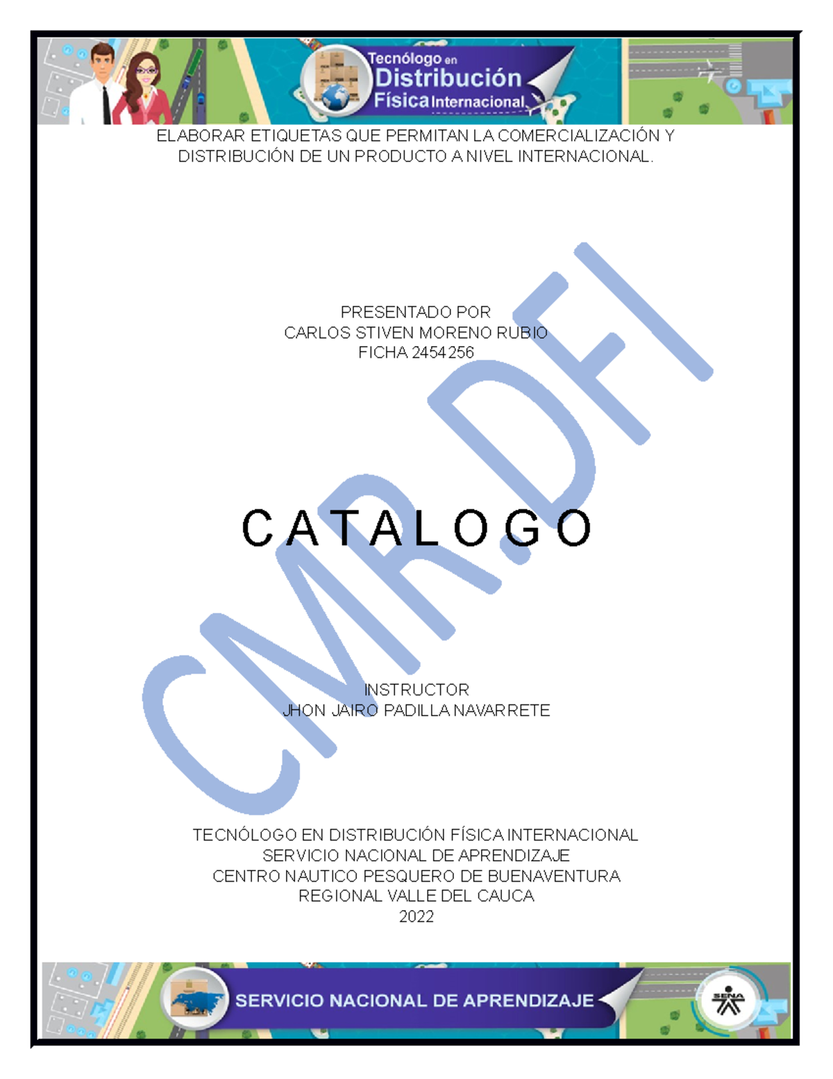 Elaborar Etiquetas QUE Permitan LA Comercialización Y Distribución DE ...
