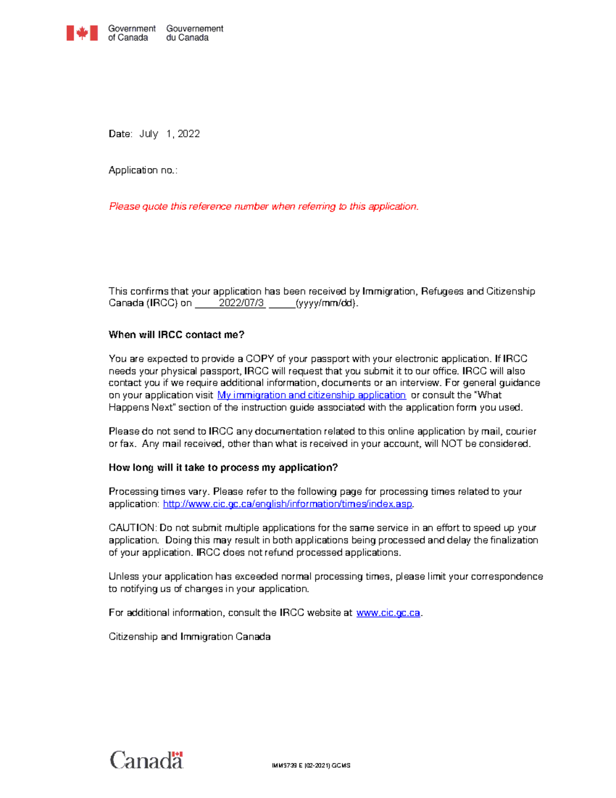 3 - work hard - Date: Application no.: Dear Please quote this reference ...