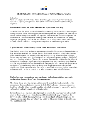 CJ 140 Module Six Assignment Template - An example has been provided. Interview Purpose The ...