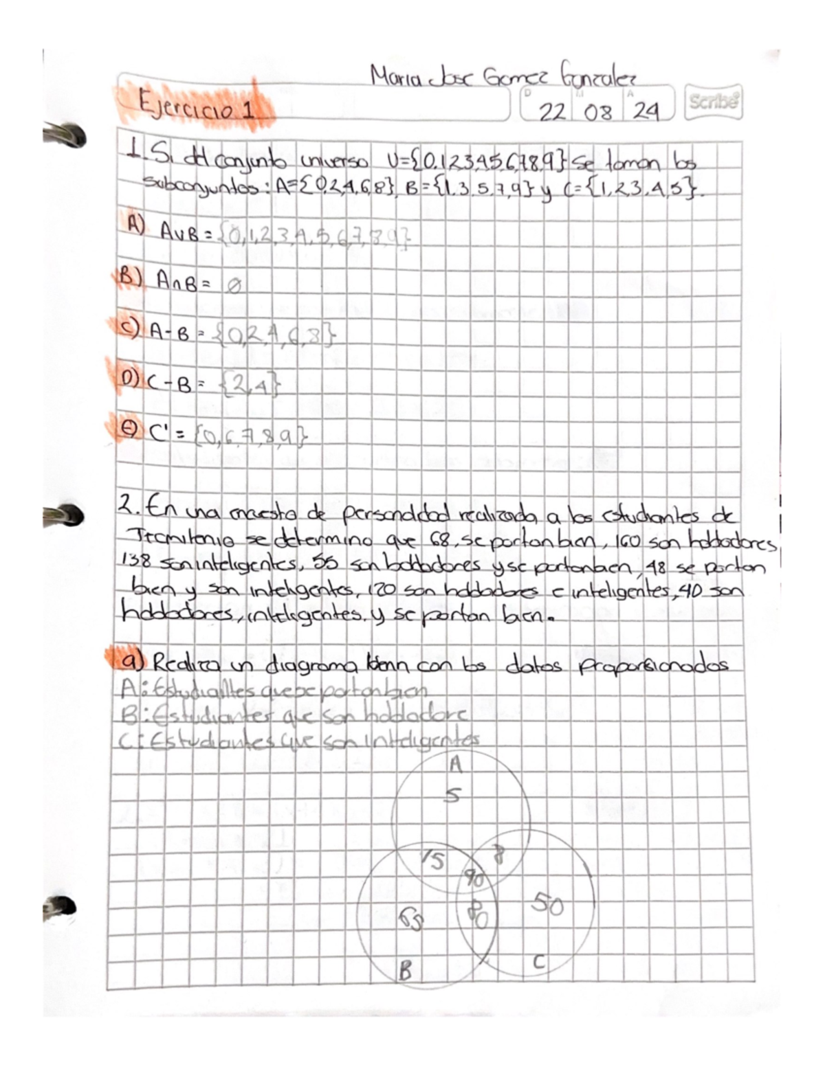 Actividad 1 Fundamentos - Maria Jose Gamez Goncalez Ejercicio 1 D M A ...