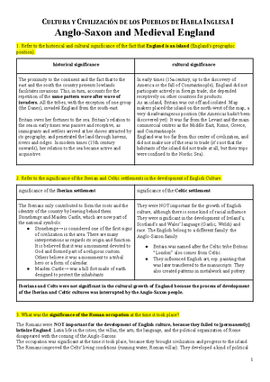 Resumen Cultura 1 - Cultura y Civilización de los Pueblos de Habla ...