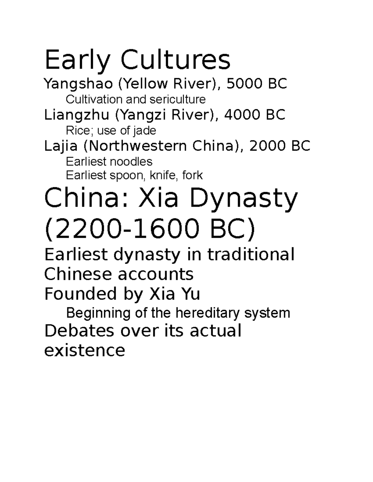 Ancient China - Early Cultures Yangshao (Yellow River), 5000 BC ...