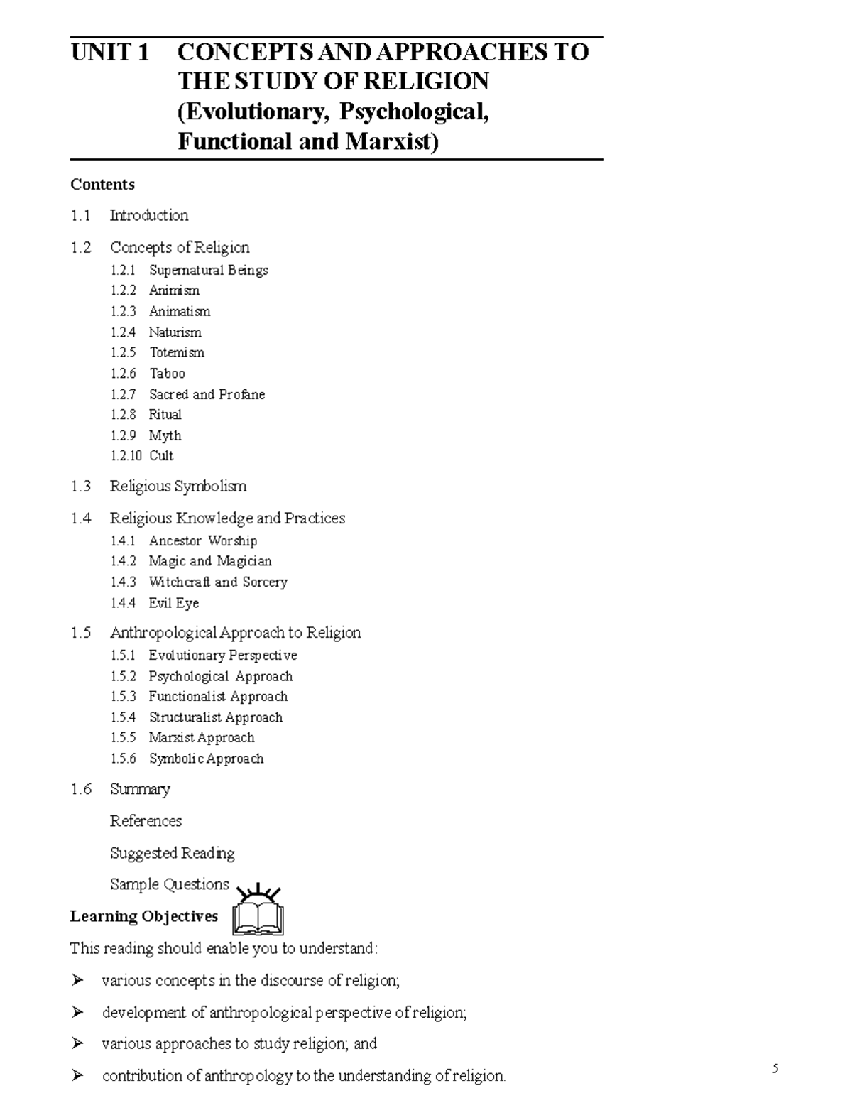 Unit-1 - Unit 2 - 5 UNIT 1 CONCEPTS AND APPROACHES TO THE STUDY OF ...