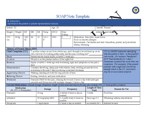 Ihuman - i human week 6 - Reason for encounter- "I have a headache ...