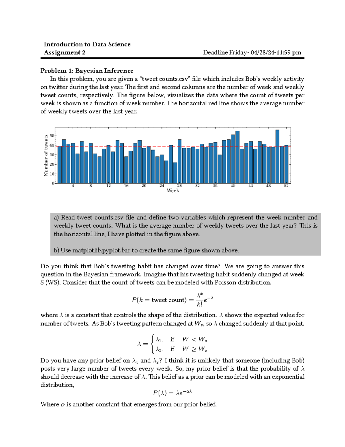 DS HW2 - nil - Introduction to Data Science Assignment 2 Deadline Friday- 04/28/24-11:59 pm ...