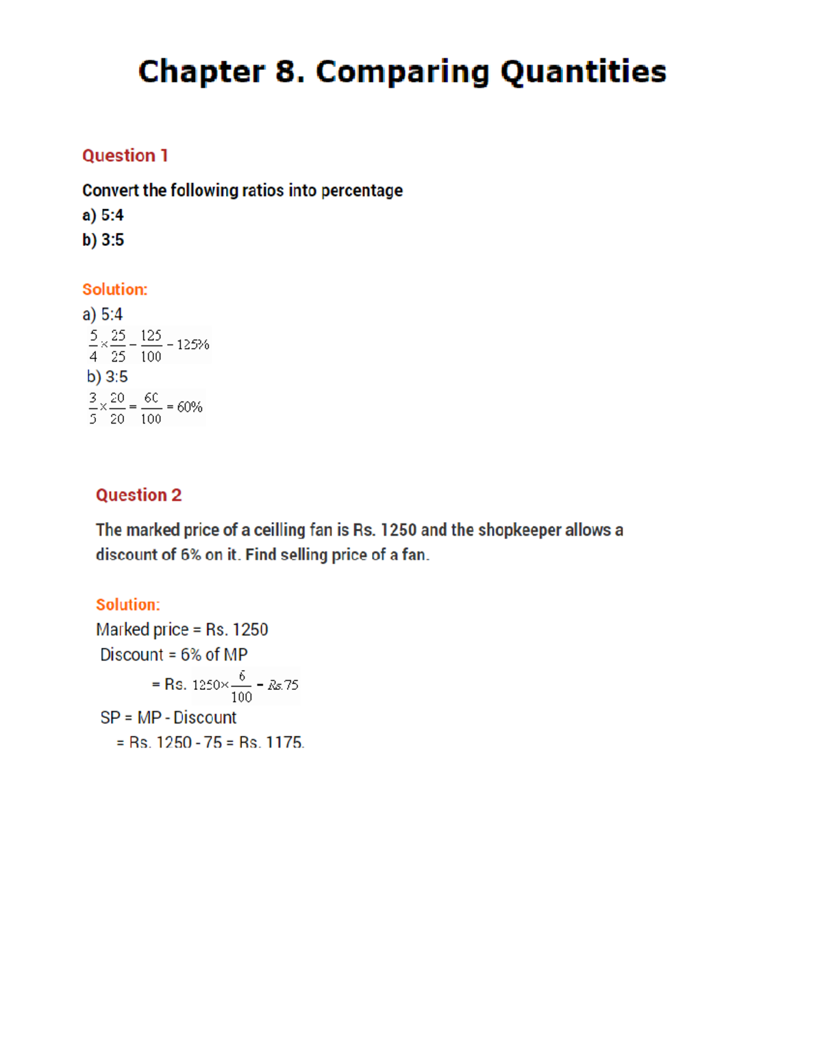 Test comparing quantity - Basic Concepts And Theories Of Motivation ...