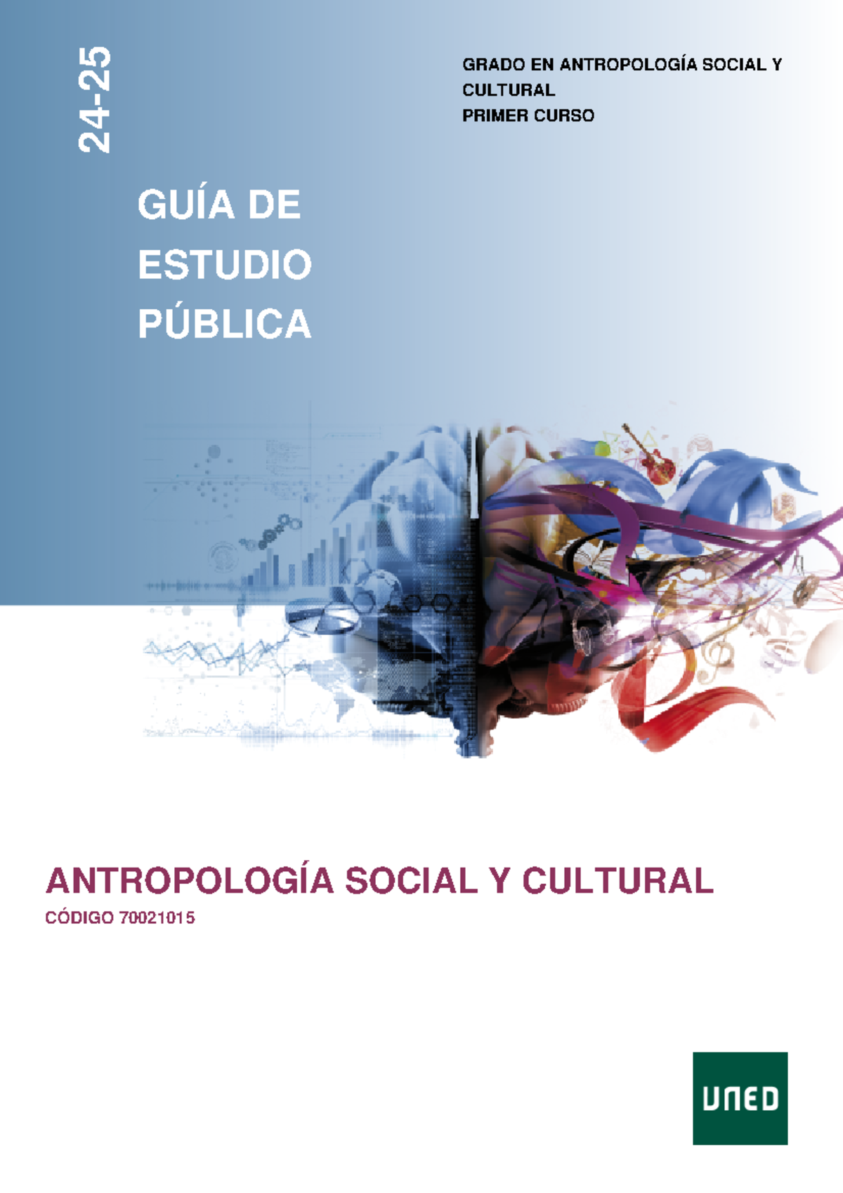 Guía de Estudio ASC 2024-25 - 24- GRADO EN ANTROPOLOGÍA SOCIAL Y ...