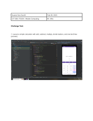 Lab 3 CRUD SQL - none - Web Programming - Name: Caapistrano, Lean B. Date: 19-02- Section ...