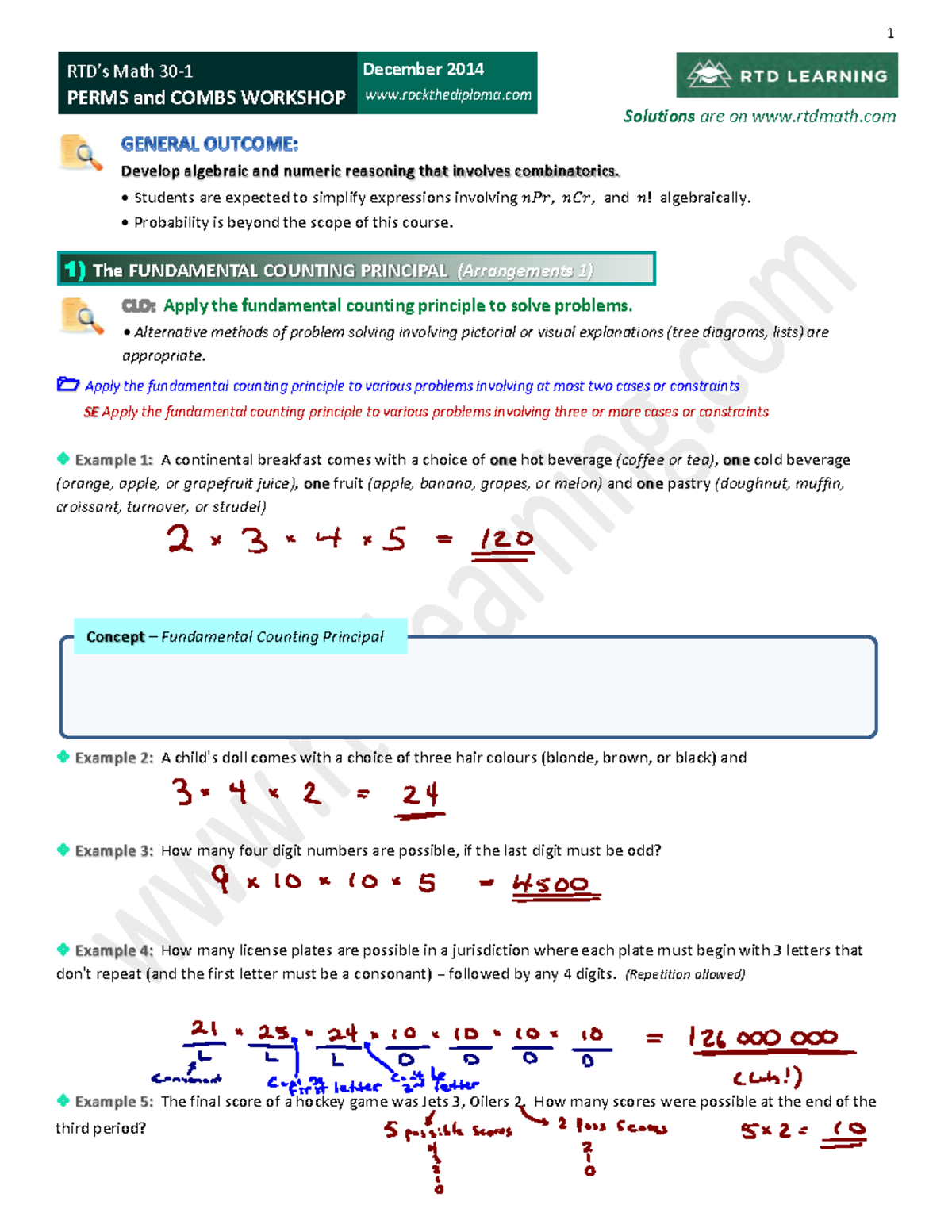 Perms Combs Workshop Solutions - Apply the fundamental counting ...