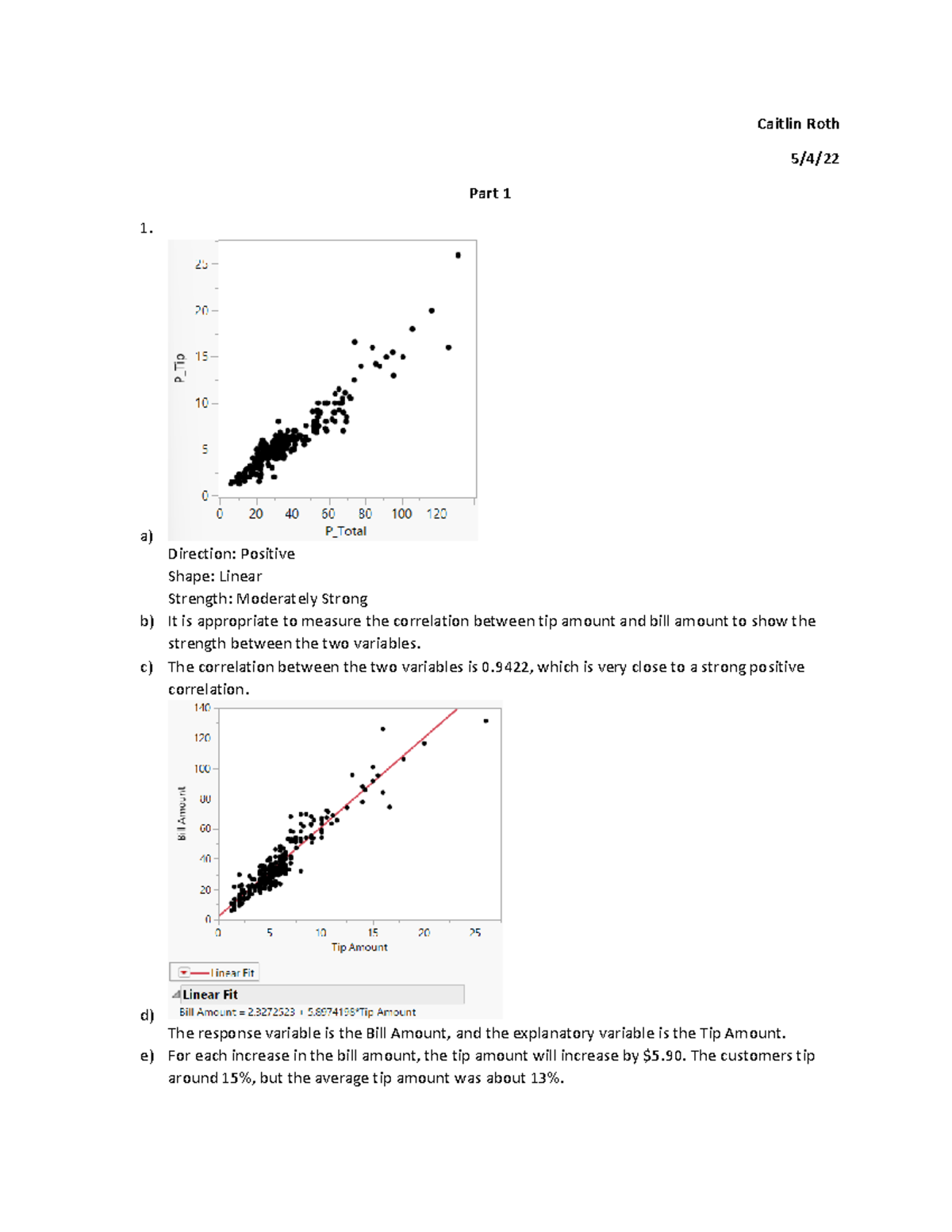 Stats Final Project - idk - Caitlin Roth 5/4/ Part 1 a) Direction ...