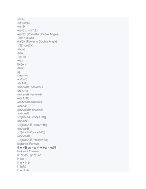 Calc 2 - This PDF contains everything of chapters 6 and 7 of the ...