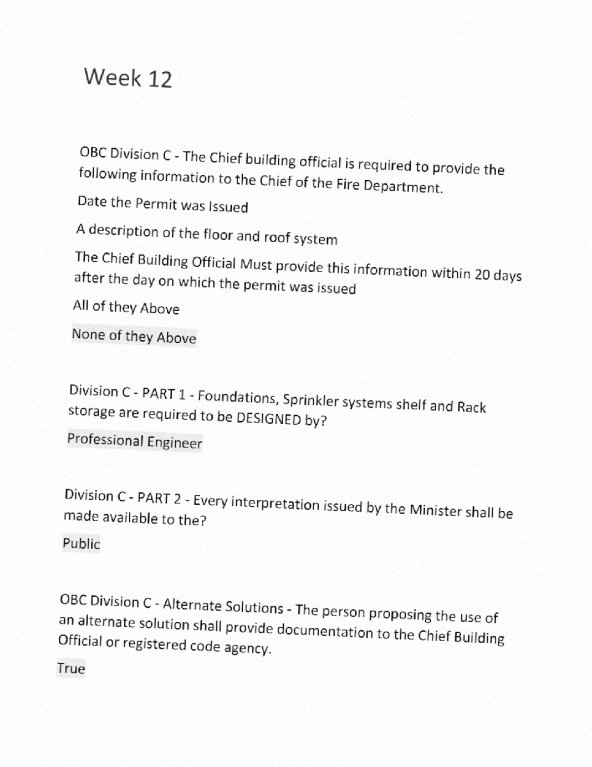 Cons 6001 quiz 12 part 1 - CONS 6001 - Studocu