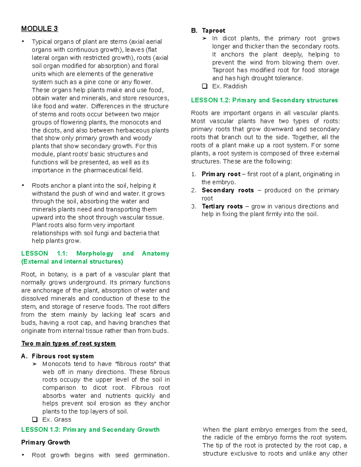 PRPM Notes - This would be a big help to all students. - MODULE 3 ...