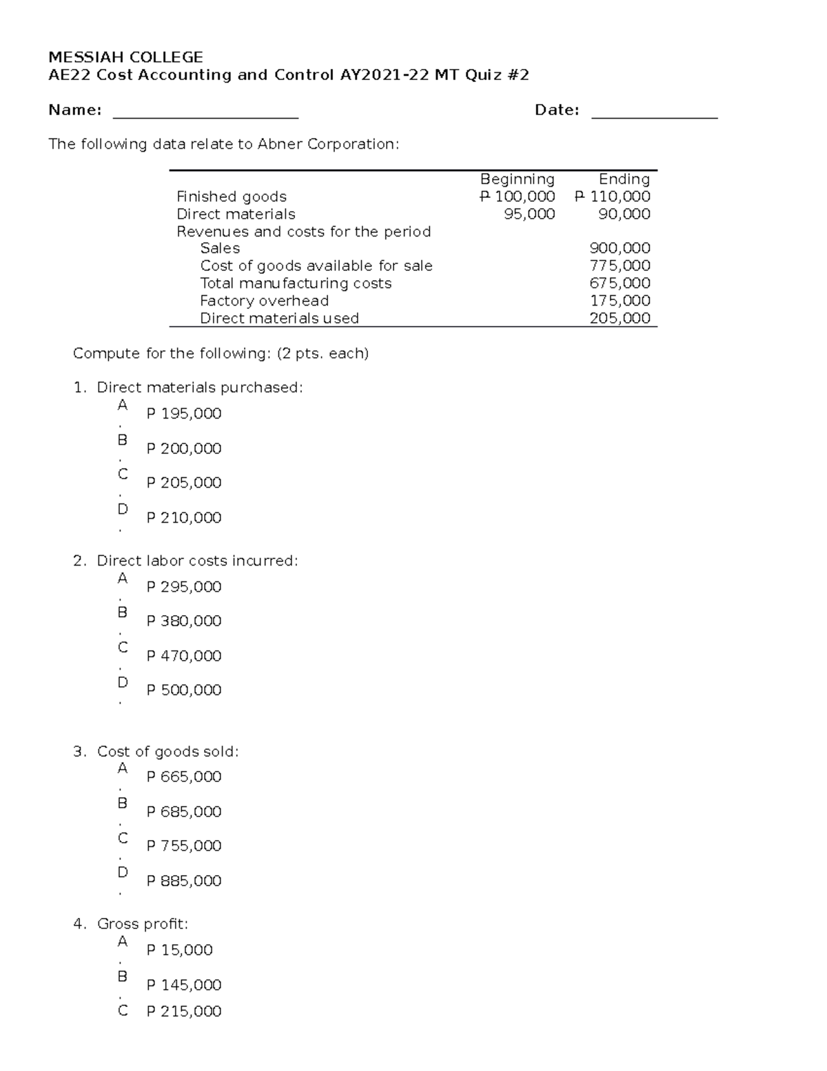 AE25 AY2021-22 MT Q#2 - quiz - Business Law And Taxation - ANTEO - Studocu