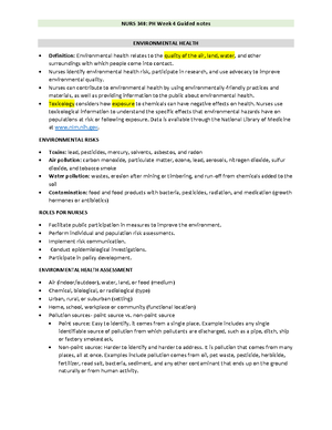 Week 1 Guided notes Intro to Public health Prof - WHAT IS COMMUNITY ...